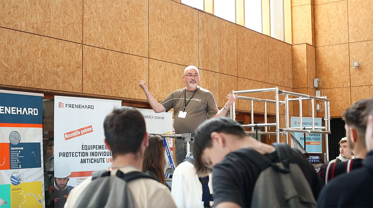 Sensibilisation aux chutes de hauteur • CFA Normandie